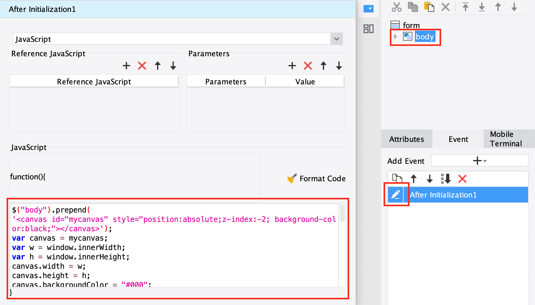 JS Achieves Particle Shuttle-FineReport Help Document