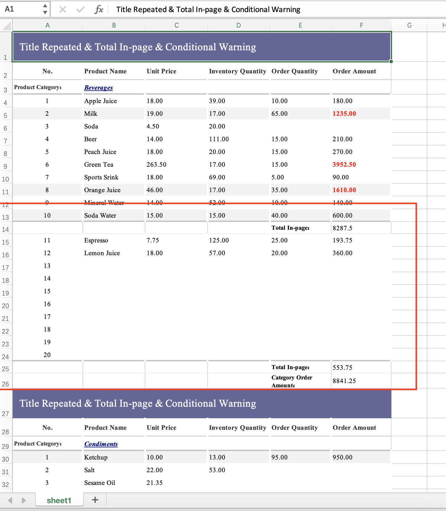 Excel Export-FineReport Help Document