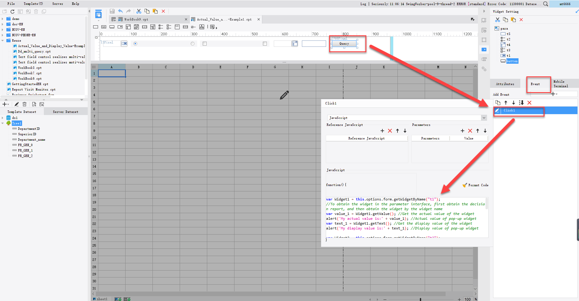 Actual Value and Diaplay Value-FineReport Help Document
