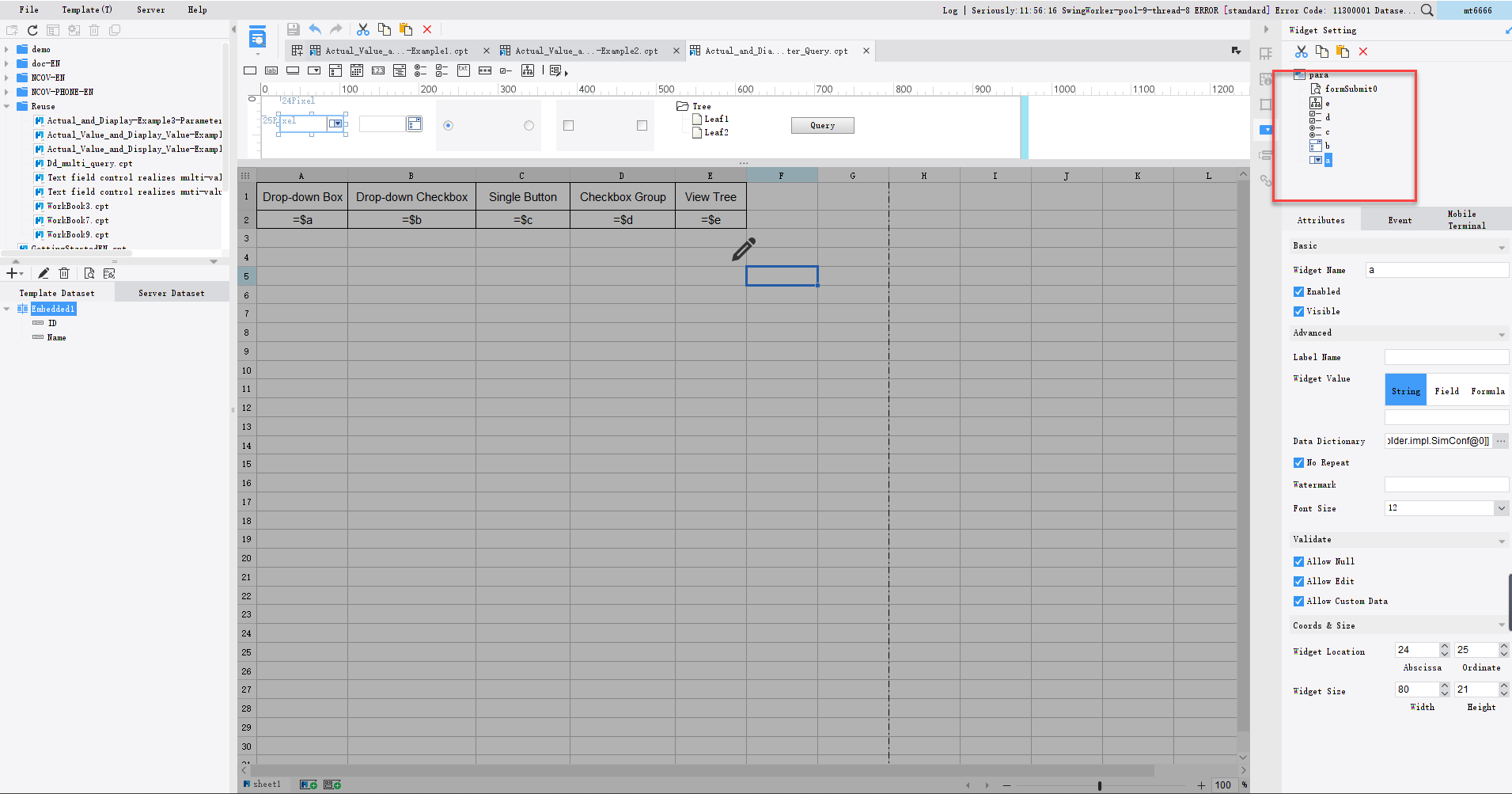 Actual Value and Diaplay Value-FineReport Help Document