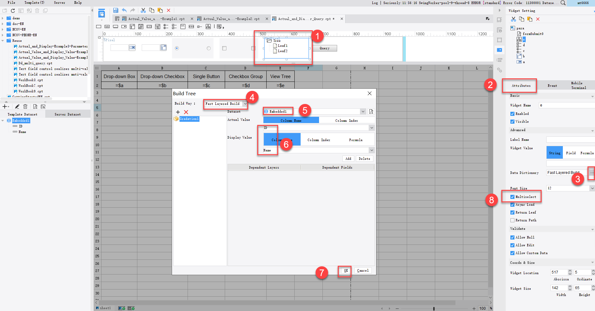 Actual Value and Diaplay Value-FineReport Help Document