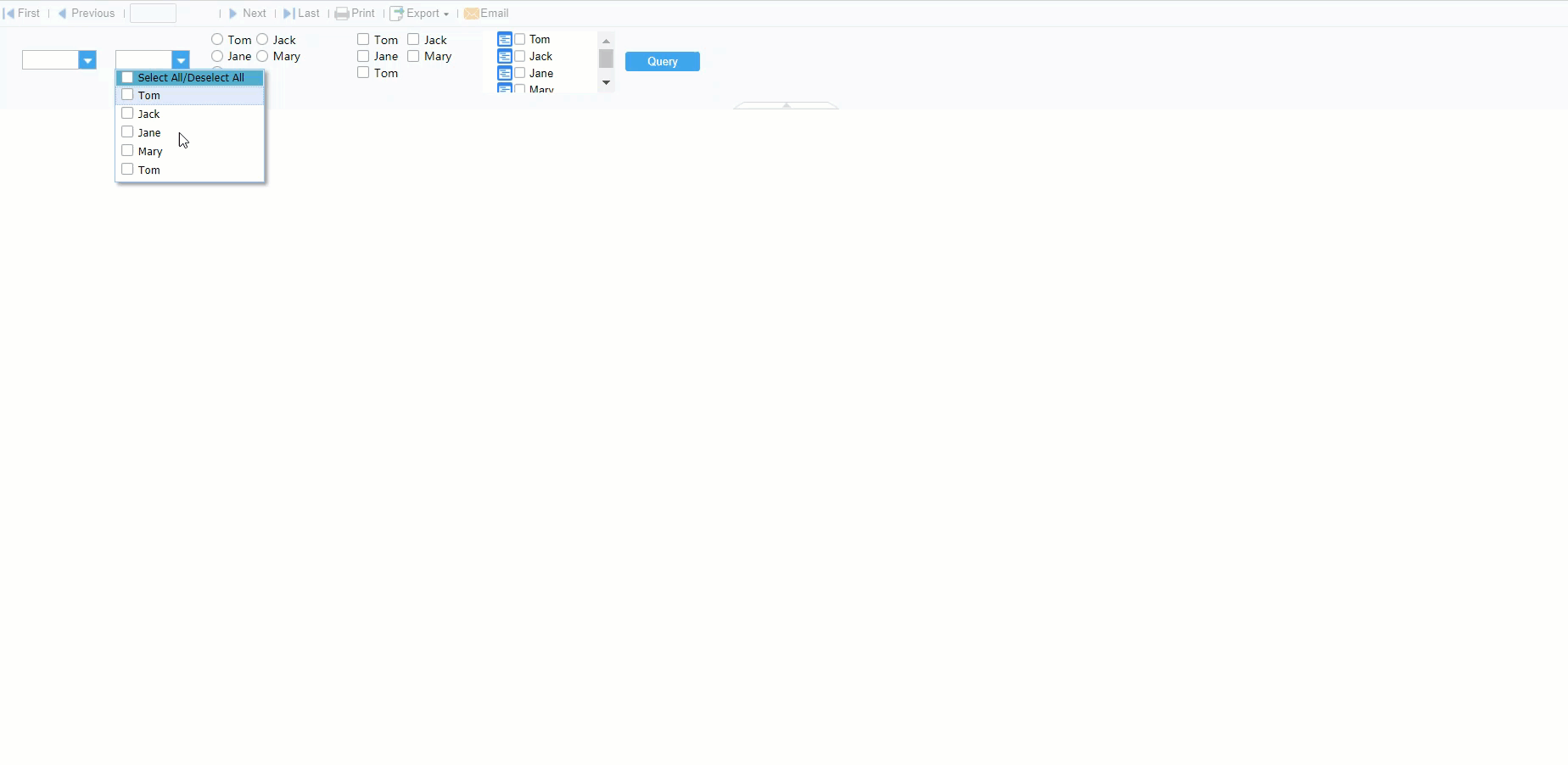 Actual Value and Diaplay Value-FineReport Help Document