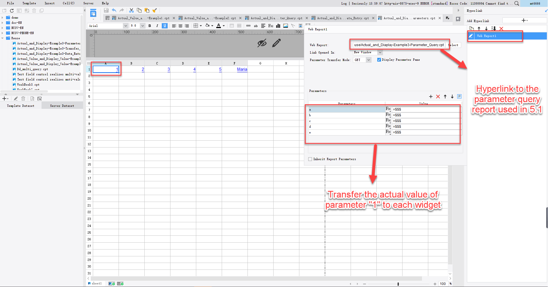 Actual Value and Diaplay Value-FineReport Help Document