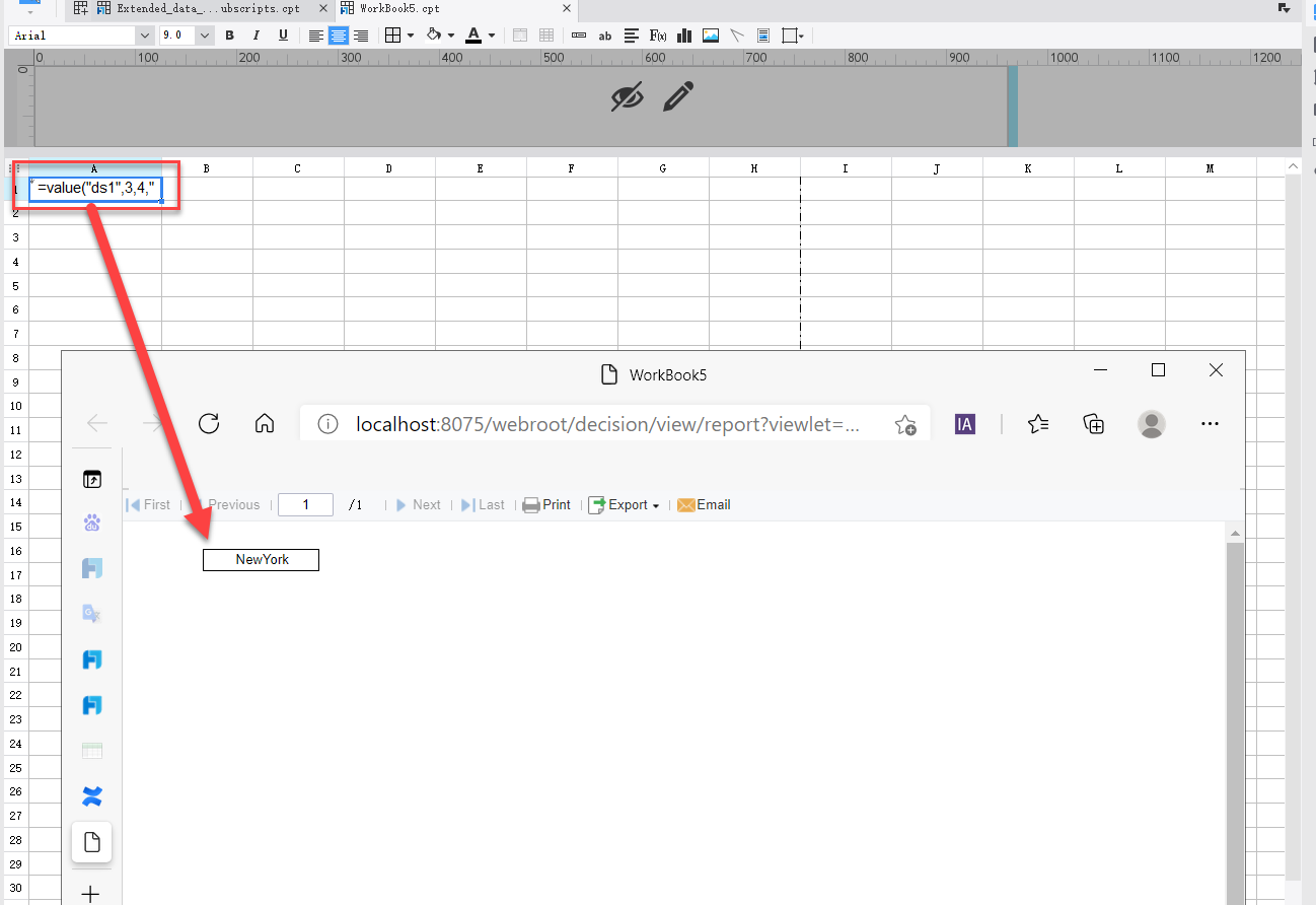 Value Function Intro-FineReport Help Document