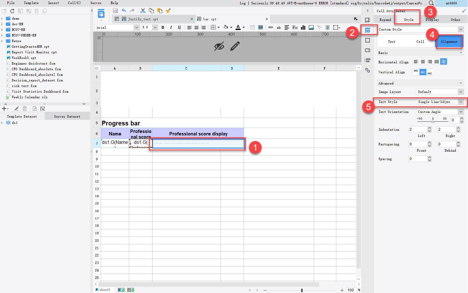 Graphical display of data (progress bar/level)-FineReport Help Document