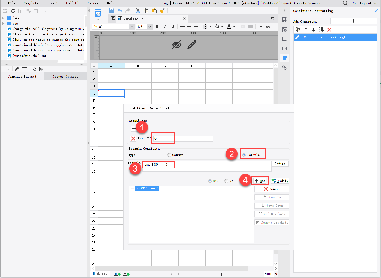 Modify cell value based on conditions-FineReport Help Document
