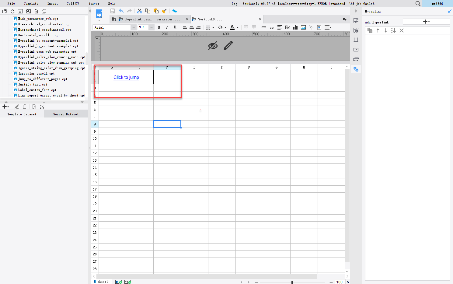 Hyperlink PDF View-FineReport Help Document