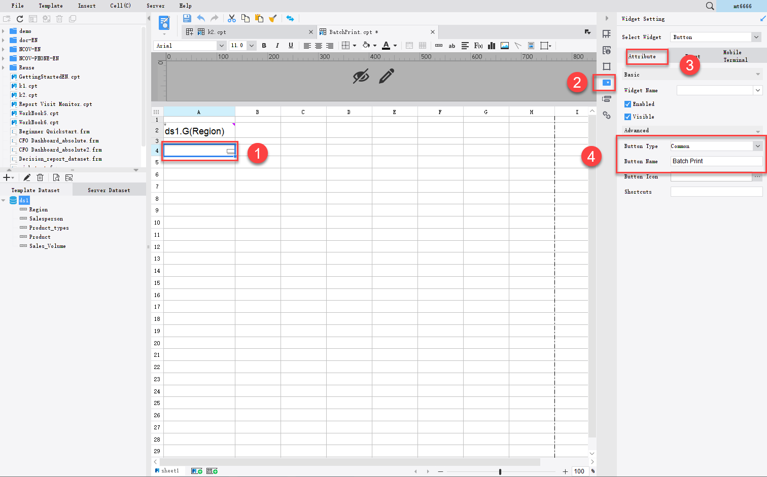 Batch Print-FineReport Help Document