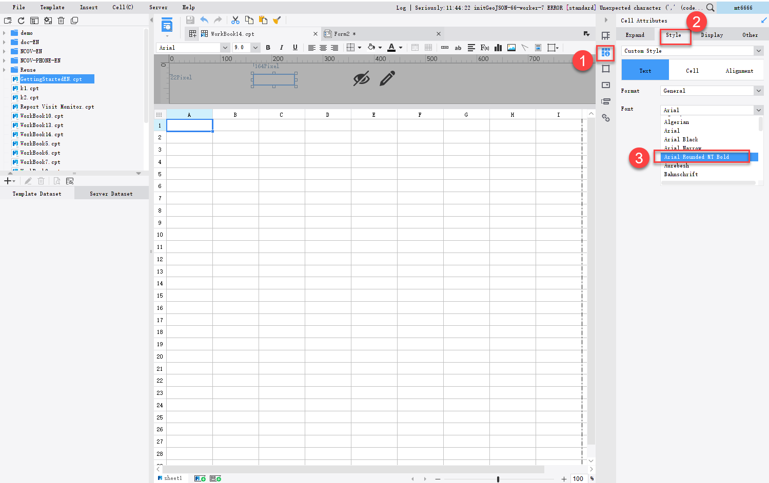 Import Fonts into designer-FineReport Help Document
