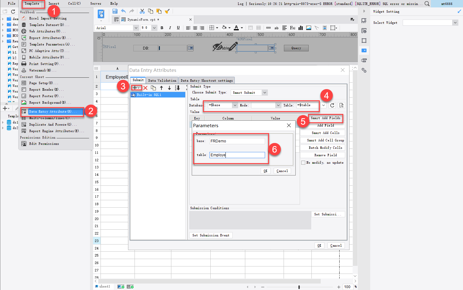 Data Entry by authority-FineReport Help Document
