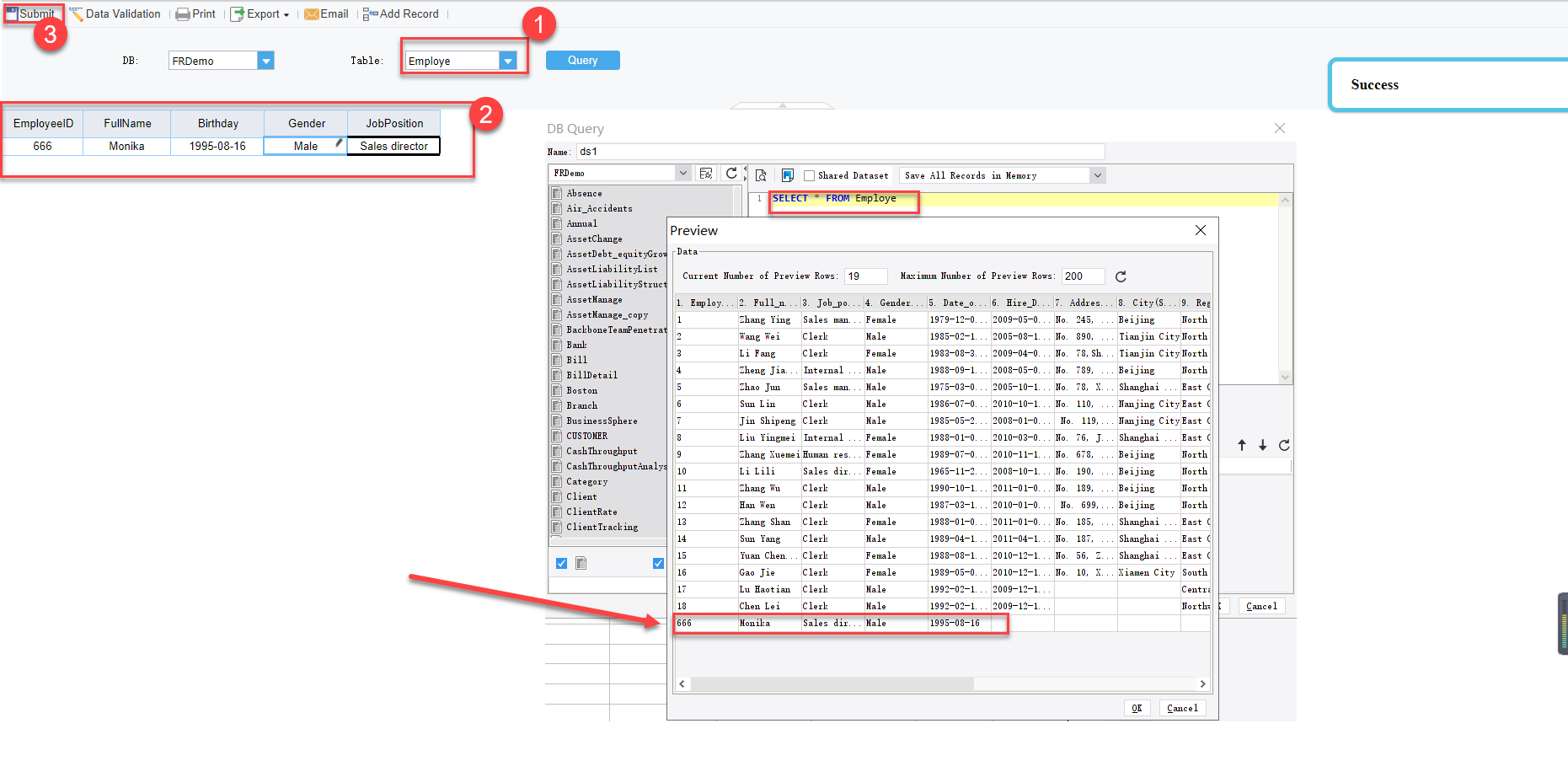 Data Entry by authority-FineReport Help Document