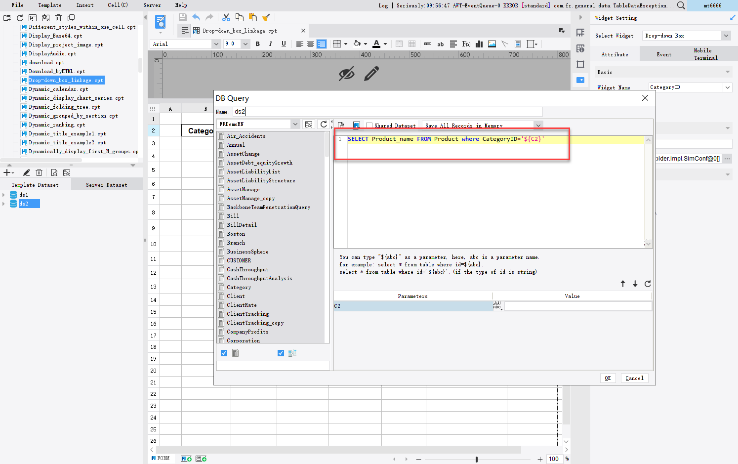 Data dictionary linkage of data entry widget-FineReport Help Document