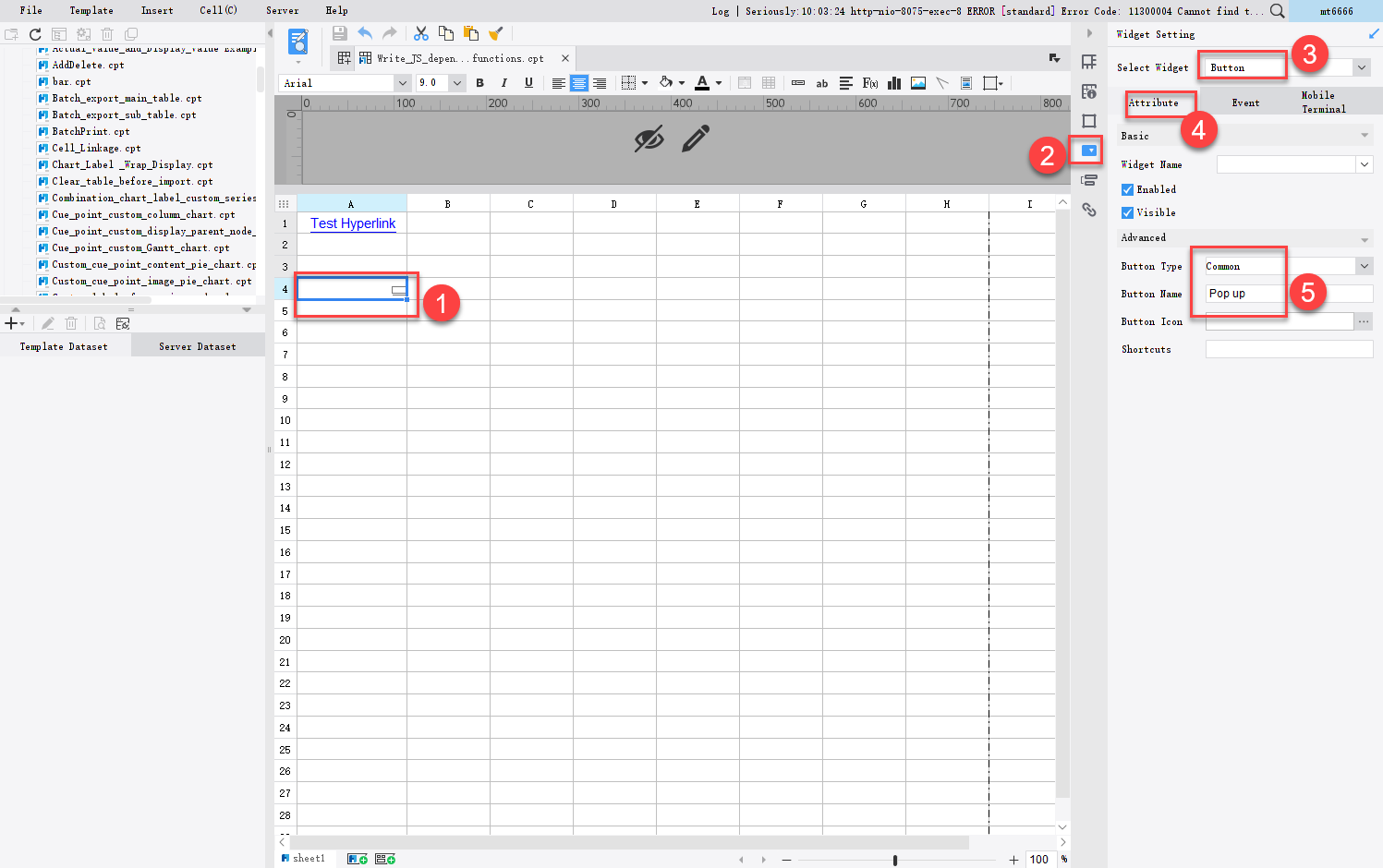 Write JS depend on browser functions-FineReport Help Document