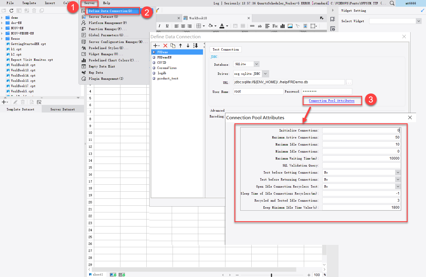 FineReport 性能テストについて- FineReport Help Document