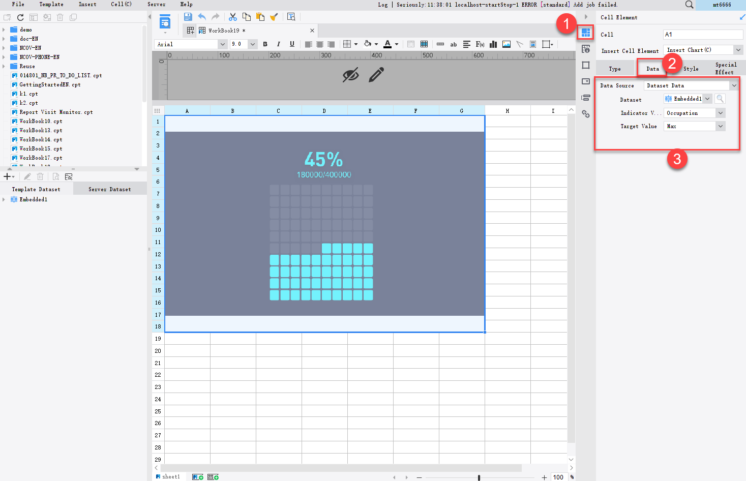 Extended Chart - Carousel Pixel Point Chart-FineReport Help Document