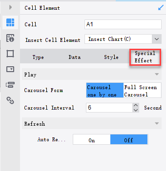 Extended Chart - Carousel Bar Chart-FineReport Help Document