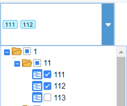 Drop-down Tree Default Value Setting-FineReport Help Document