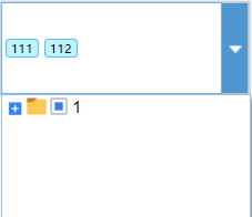 Drop-down Tree Default Value Setting-FineReport Help Document
