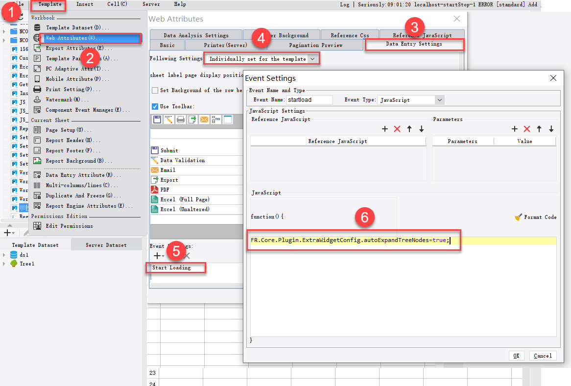 Drop-down Tree Default Value Setting-FineReport Help Document