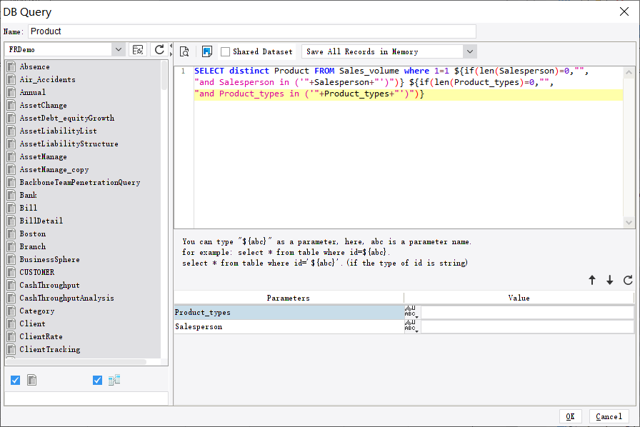 Dynamic grouping-FineReport Help Document