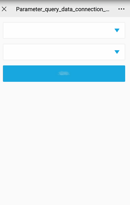 Parameter query any table under any data connection-FineReport Help Document