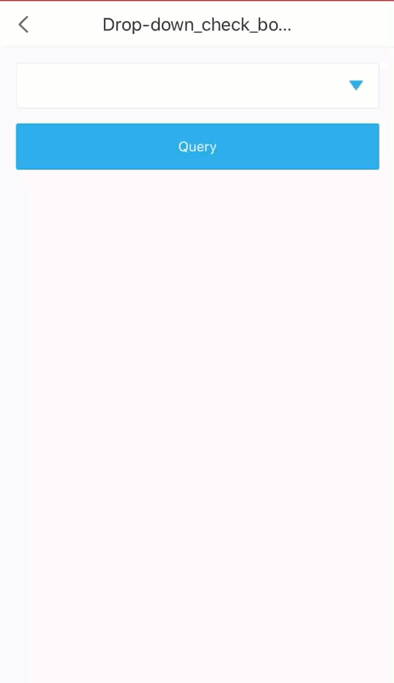 Drop-down check box enables multi-value query-FineReport Help Document