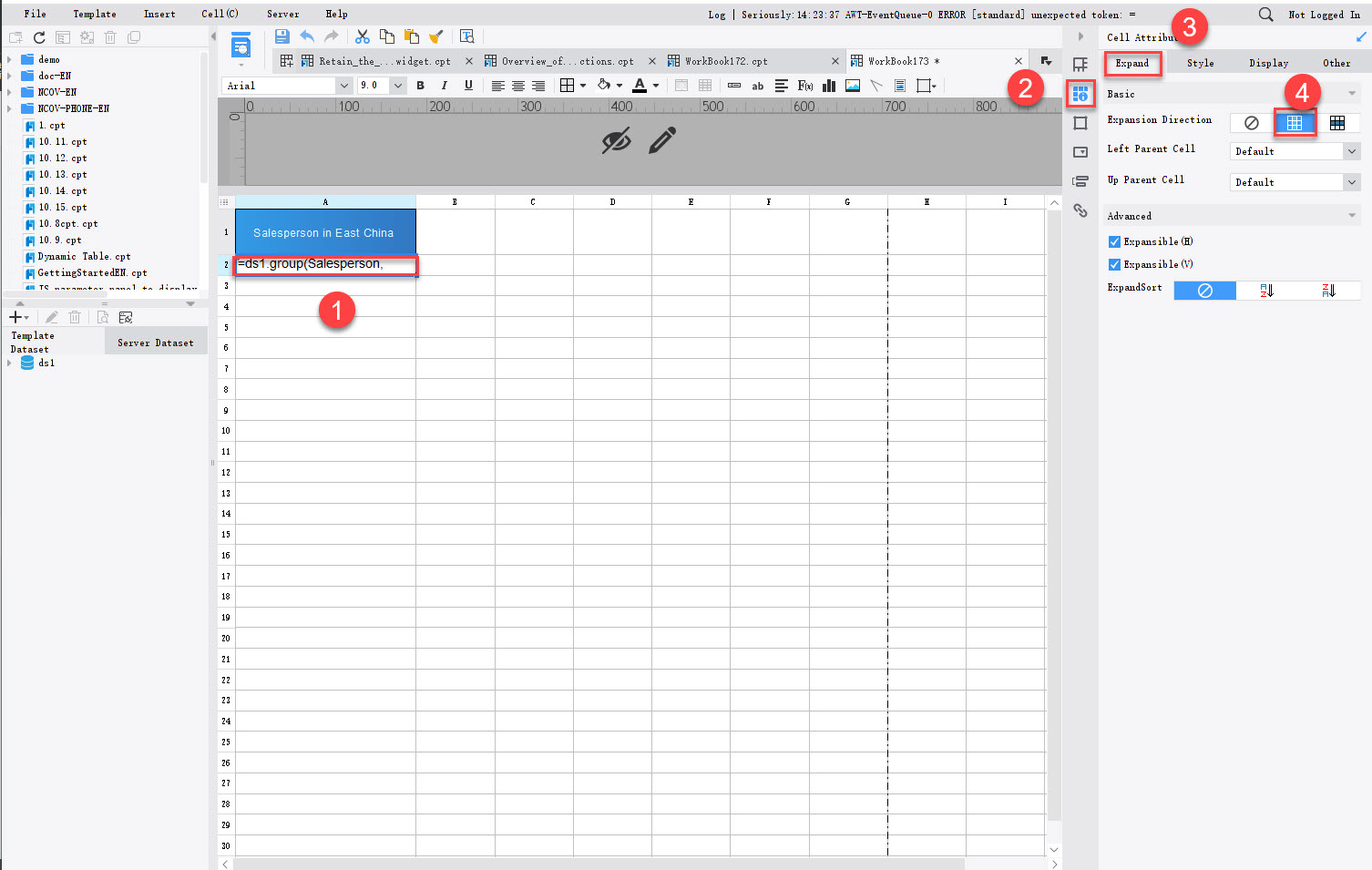 Overview of dataset functions-FineReport Help Document
