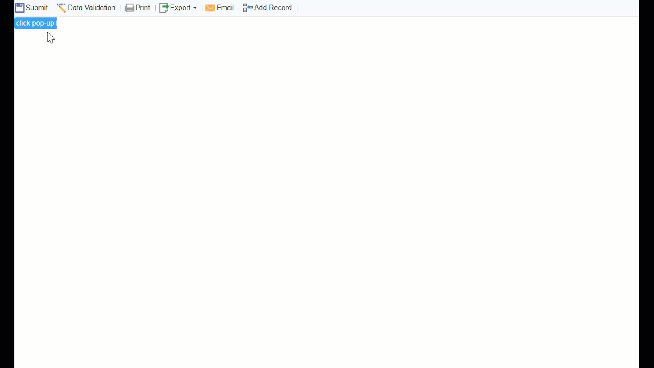 JS implementation dialog box to open the report-FineReport Help Document