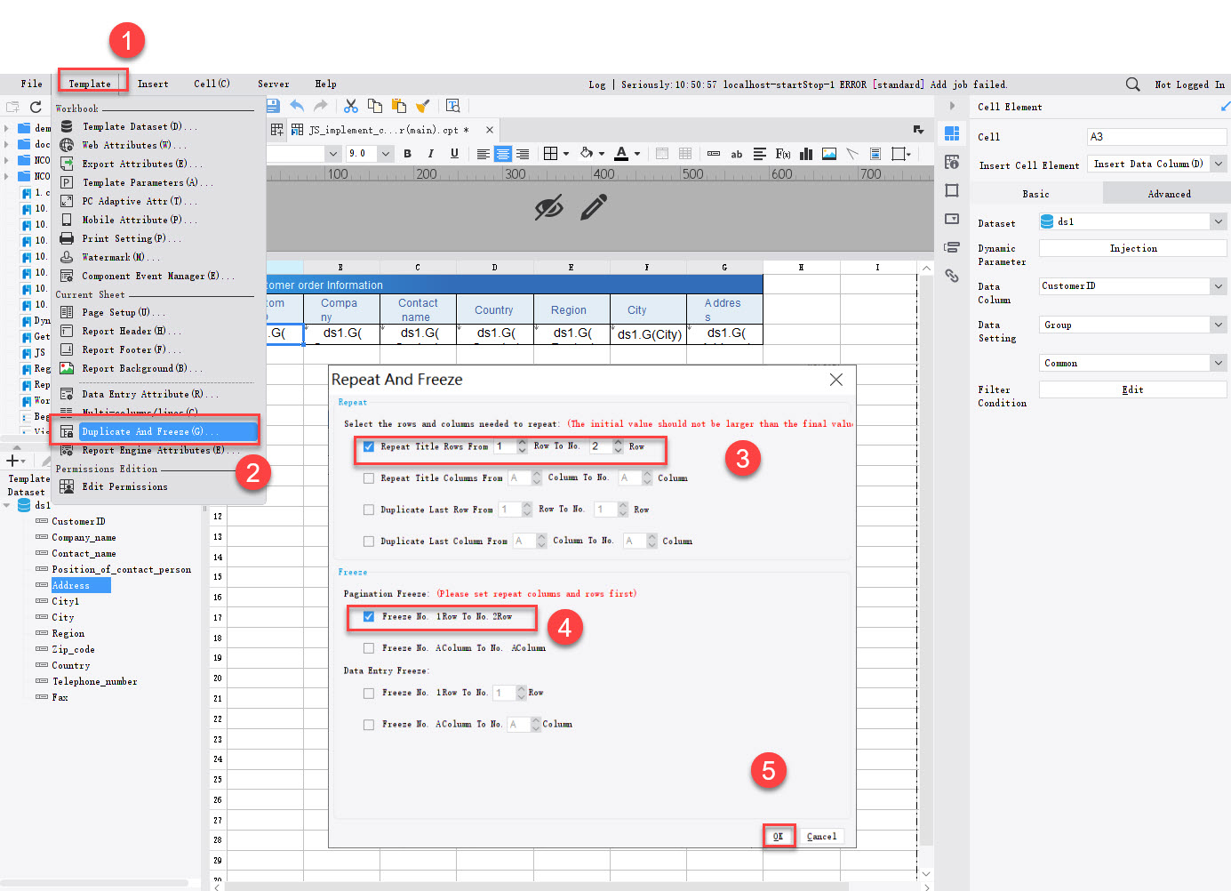 JS implement custom options popover-FineReport Help Document