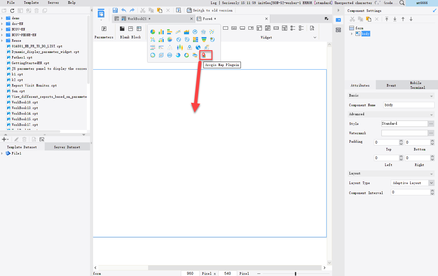 ArcGis Map-FineReport Help Document
