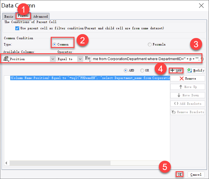 View Tree Expansion-FineReport Help Document