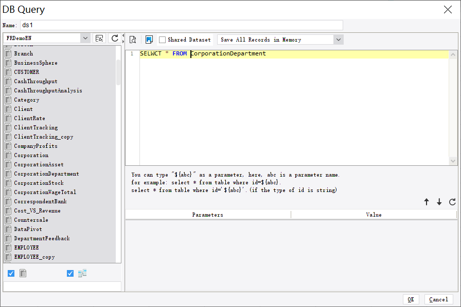 View Tree Expansion-FineReport Help Document