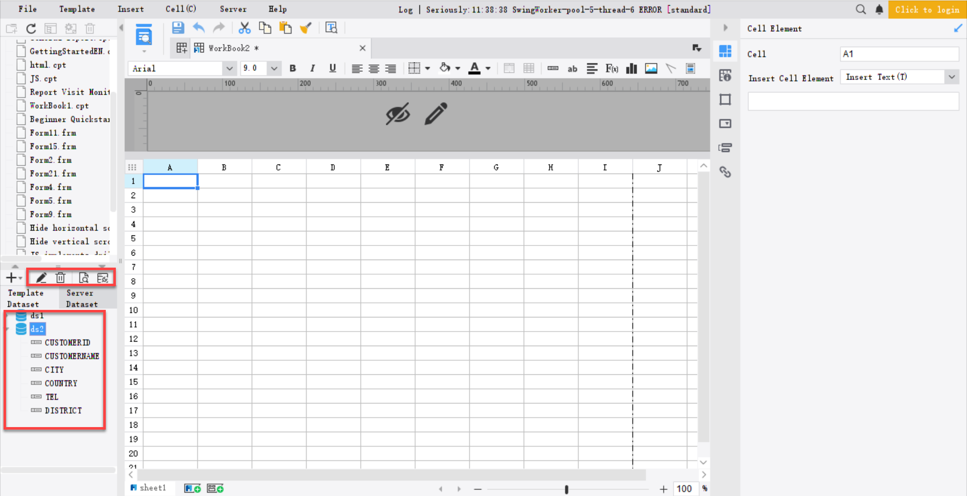 Dataset-FineReport Help Document