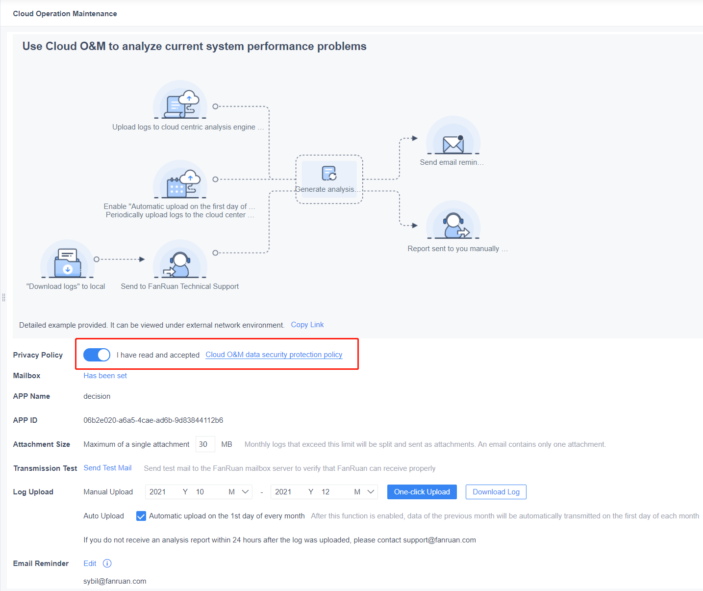 Cloud Operation Maintenance Instruction-FineReport Help Document