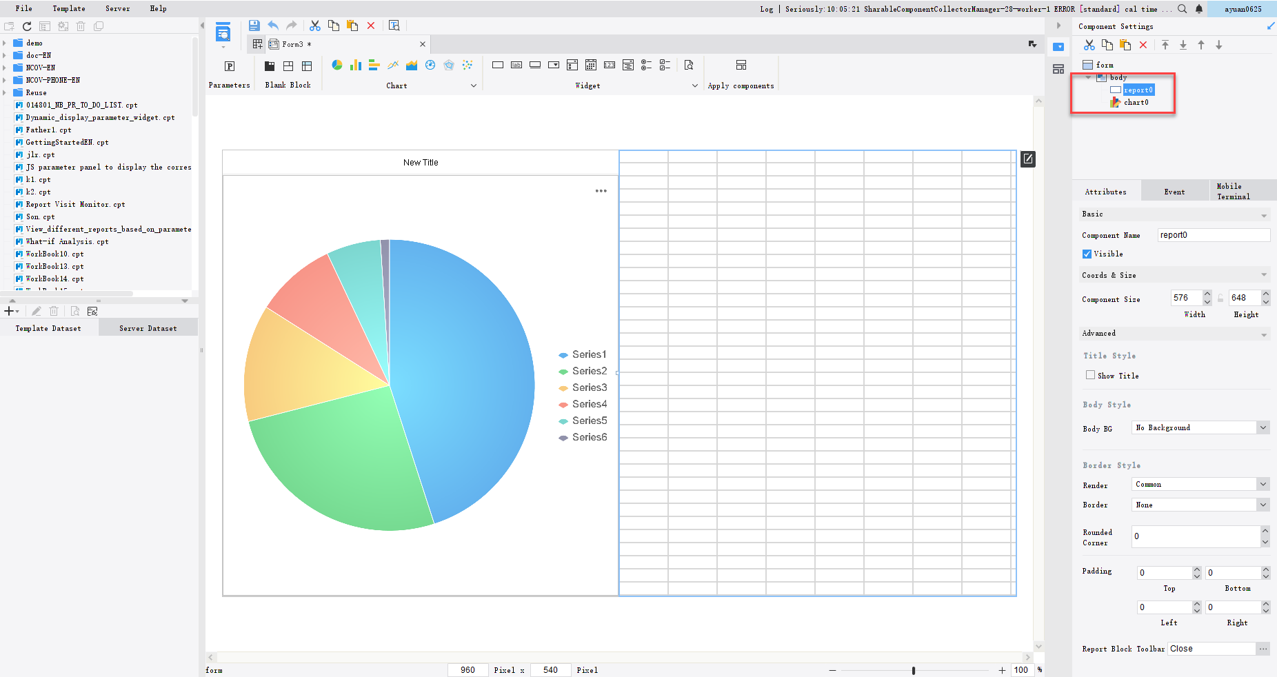 Dashboard Introduction-FineReport Help Document