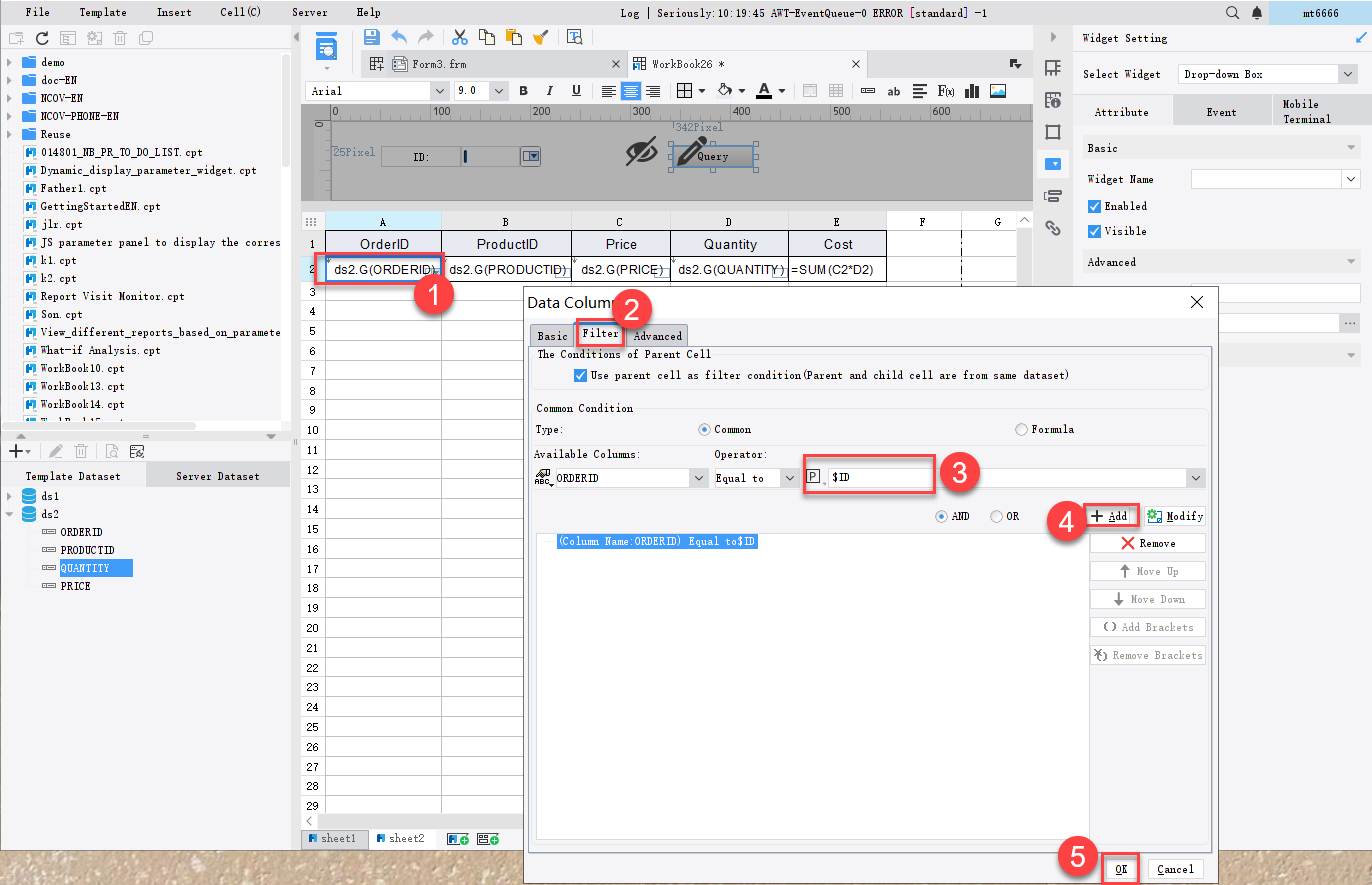 Cross Sheet Linkage-FineReport Help Document