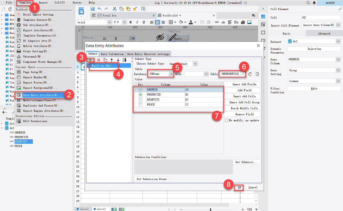 Cross Sheet Linkage-FineReport Help Document