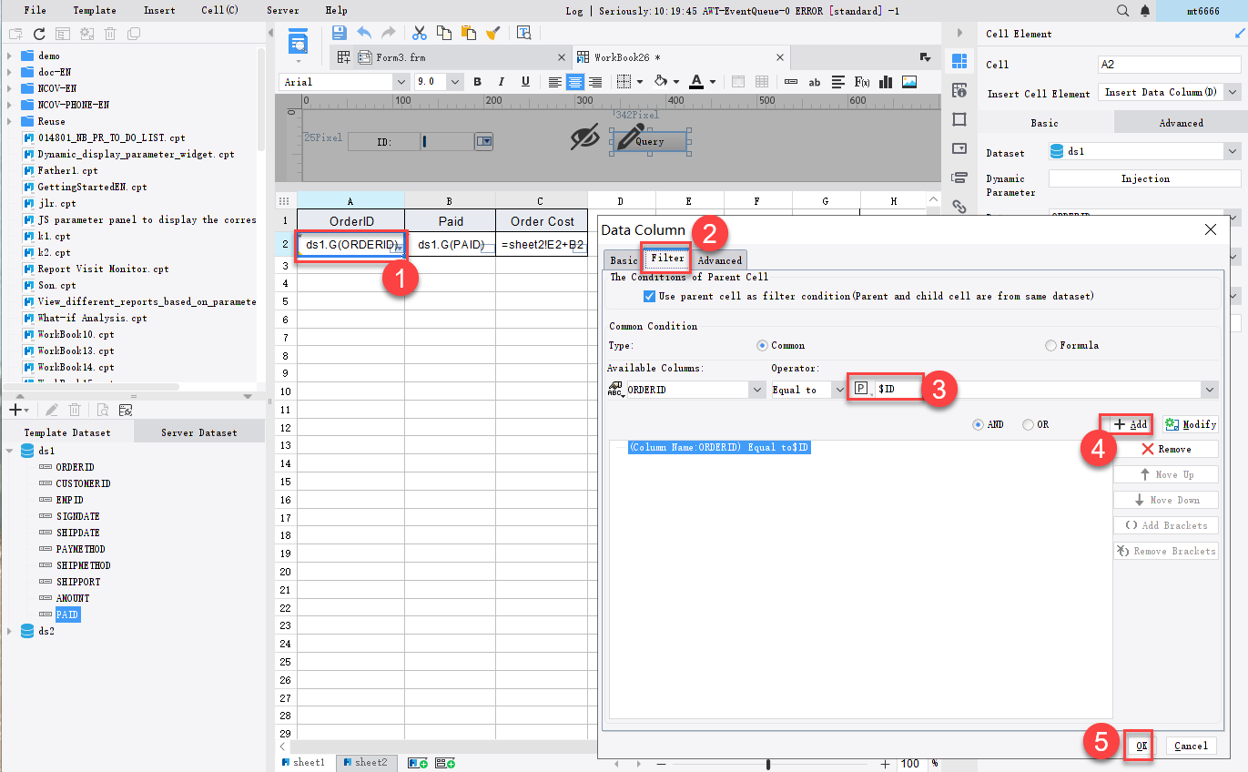 Cross Sheet Linkage-FineReport Help Document
