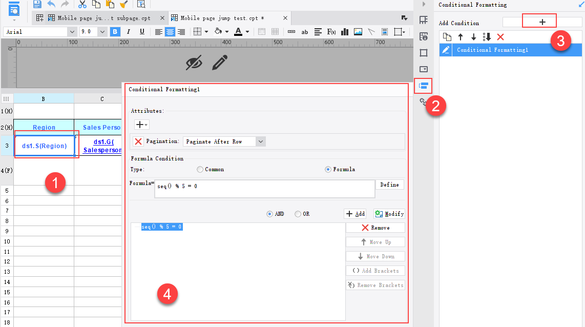 [General] JS Clicks Pagination Report to Drill Down and Return to Original Page-FineReport Help ...