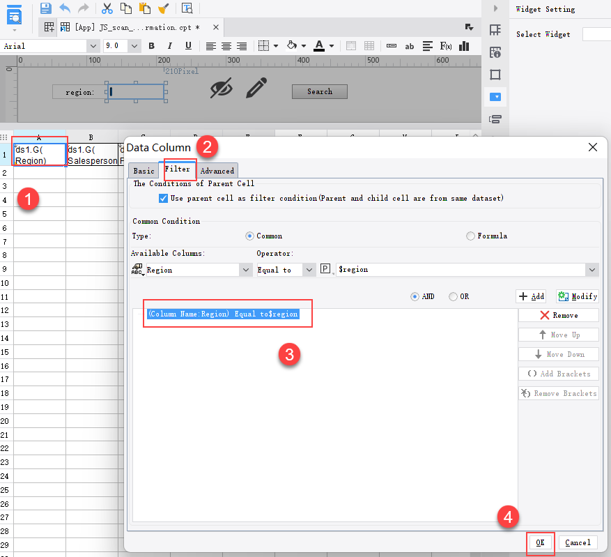 [App] JS Scan Code Can Query Information-FineReport Help Document