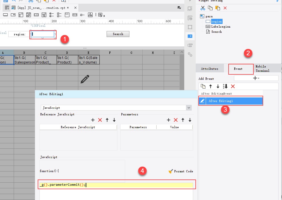 [App] JS Scan Code Can Query Information-FineReport Help Document