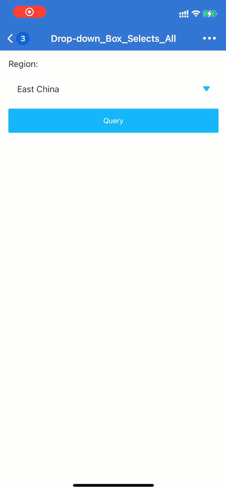 When Value of Drop-down Box is None, Show All Data-FineReport Help Document