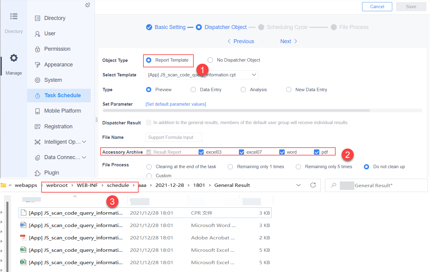 Authority Control of Timed Tasks-FineReport Help Document