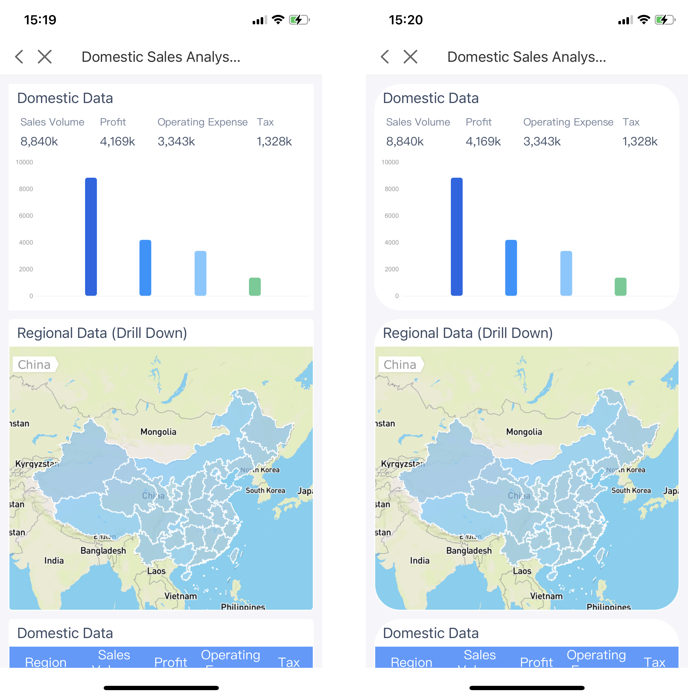 [General] Mobile Terminal Supports FRM Margin and Component Interval Settings-FineReport Help ...