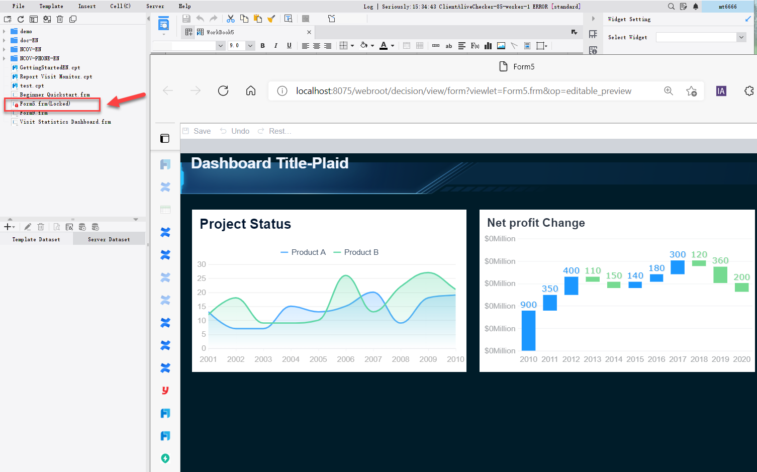 Developer Debug-FineReport Help Document