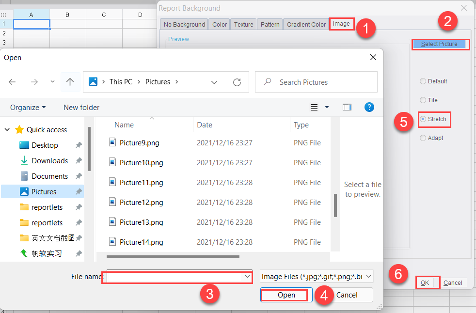 Report Background-FineReport Help Document