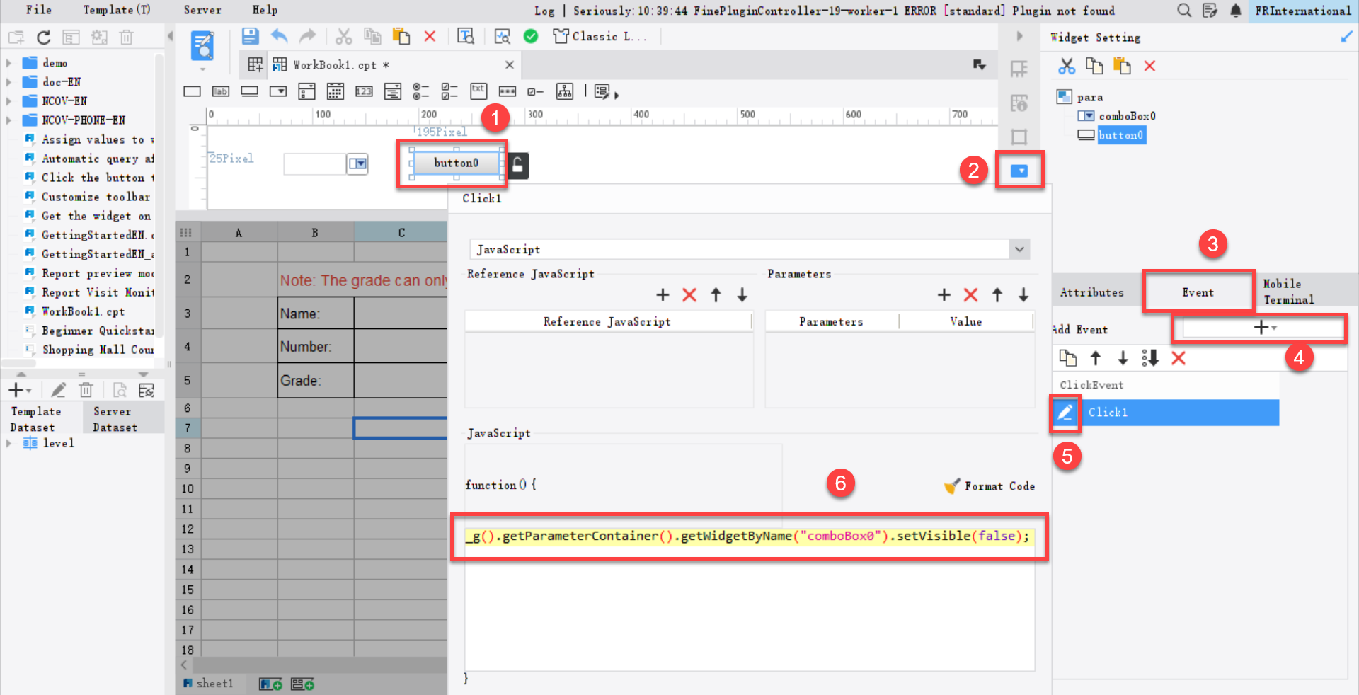 JS API-FineReport Help Document