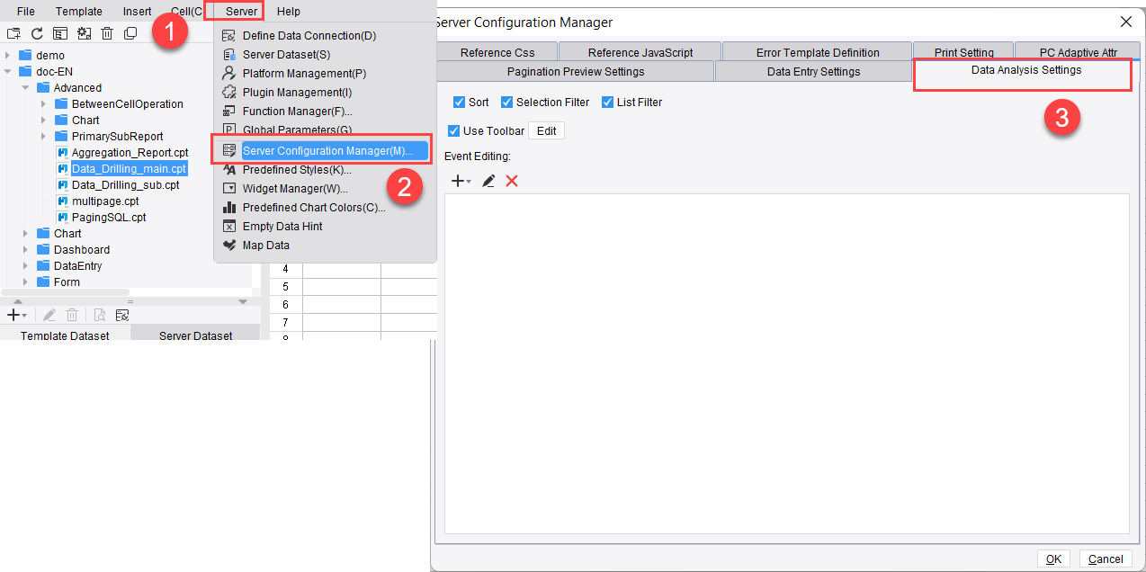 Data Analysis Preview(op=view)-FineReport Help Document