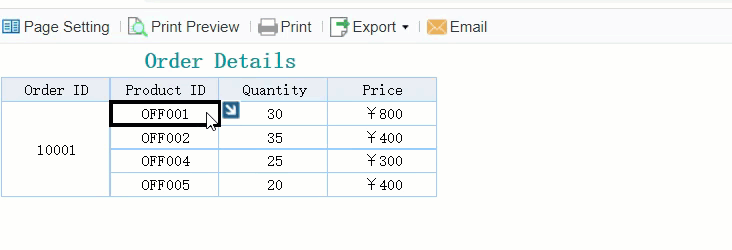 Data Analysis Preview(op=view)-FineReport Help Document