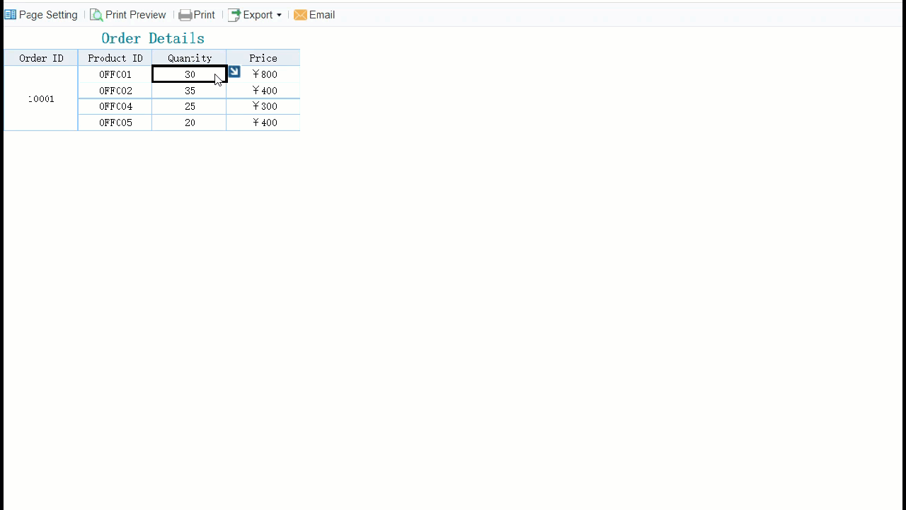 Data Analysis Preview(op=view)-FineReport Help Document